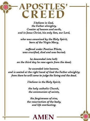 Roman Catholic Creeds | Manuel Silveira